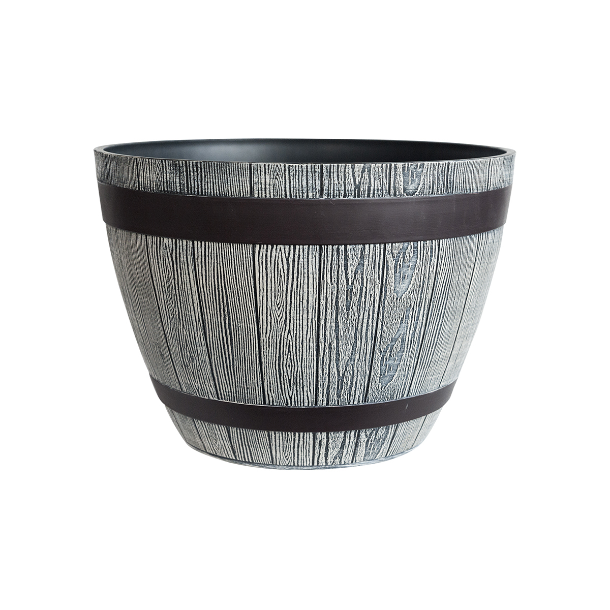 Patio Big Whiskey Barrel Plastic Round Planter from China manufacturer ...