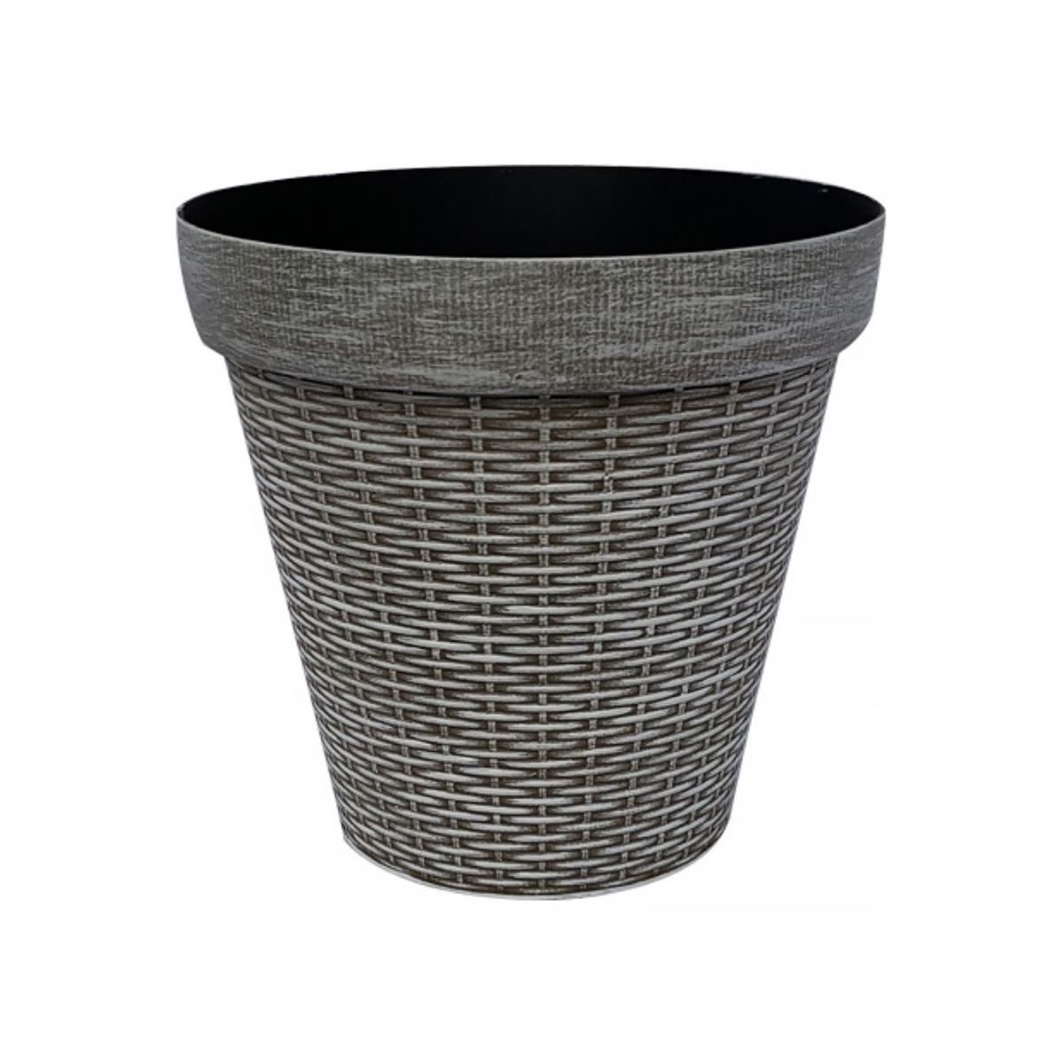 Indoor Garden Rattan Design Plastic Planter from China manufacturer ...